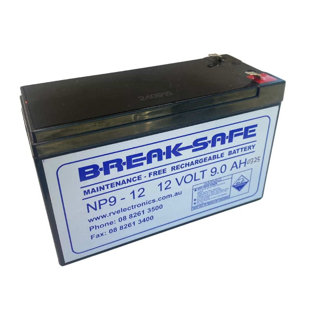 Breakaway System Replacement Battery for Breaksafe 6000/XP – RV Electronics Pty Ltd